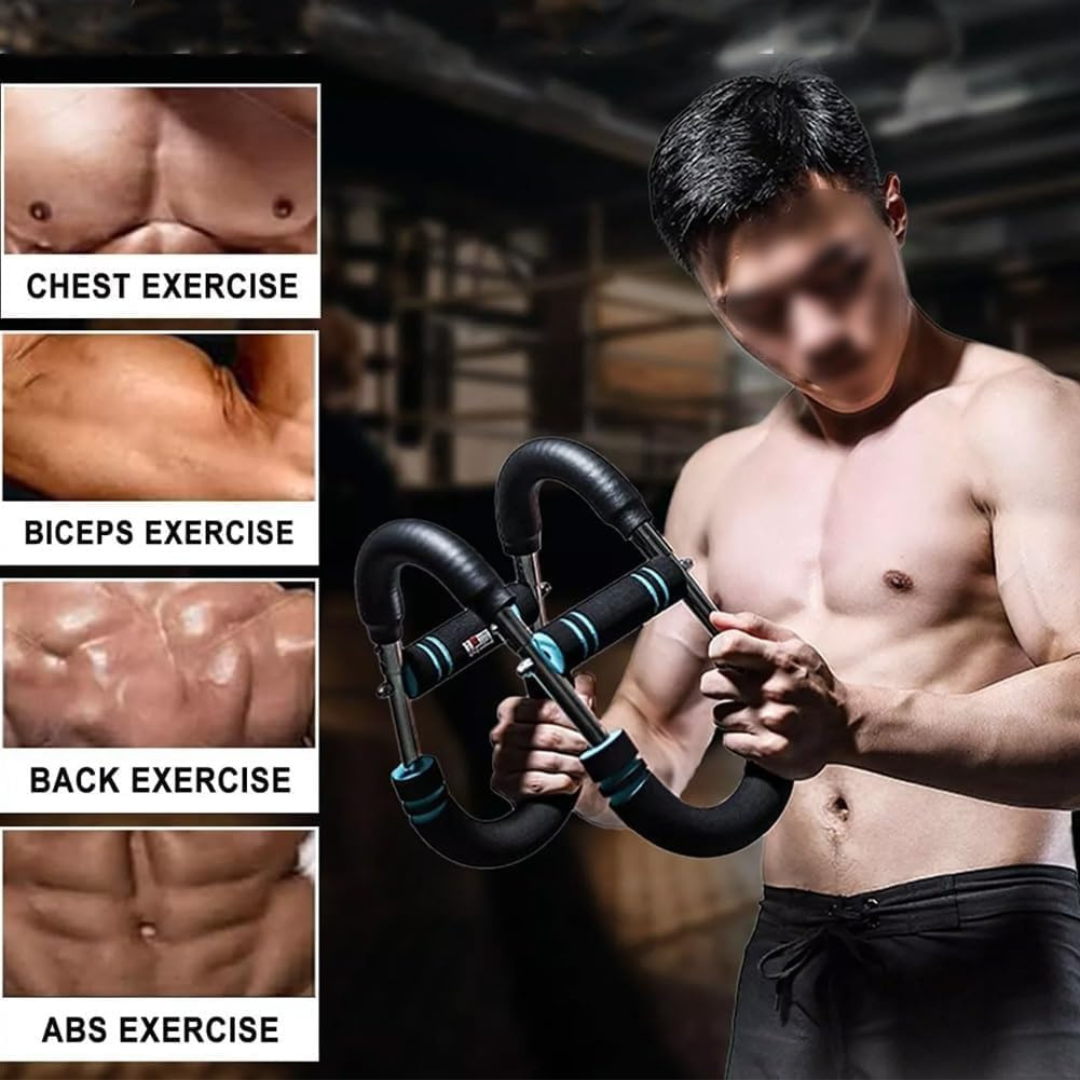 Twister Arm Trainer, Arm Exerciser, Adjustable Resistance Power Chest ...